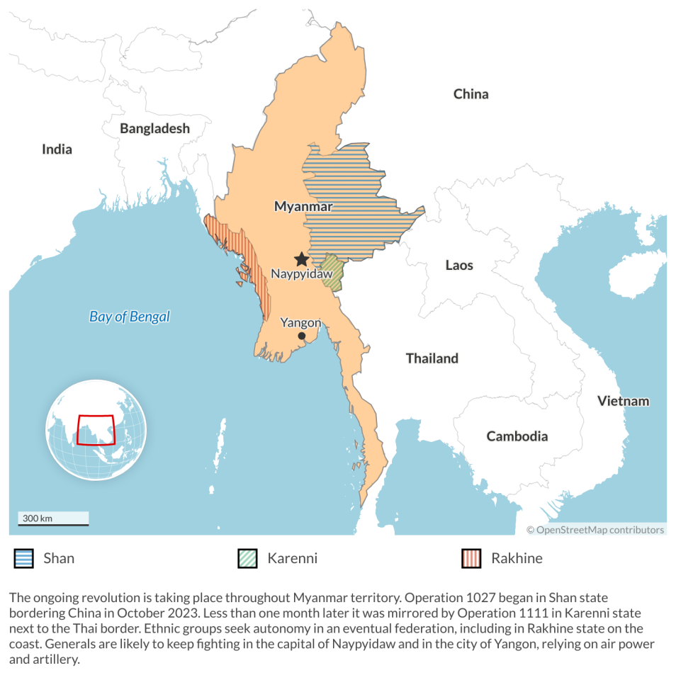 Revolution leaves Myanmar up for grabs – GIS Reports